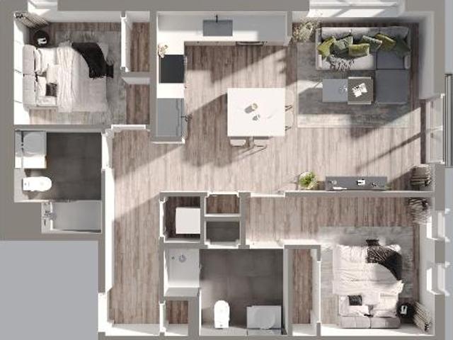2 Br, 2 bath, Condo 93 Bennington Street