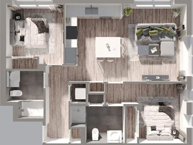 2 Br, 2 bath, Condo 93 Bennington Street
