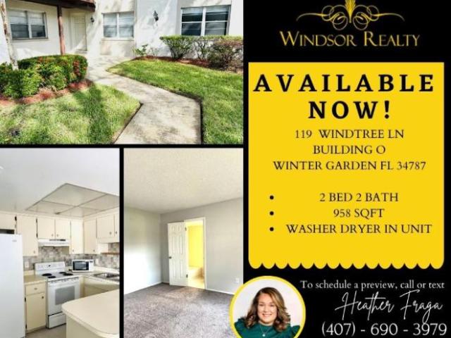 2 Br, 2 bath, Condo 119 Windtree Ln