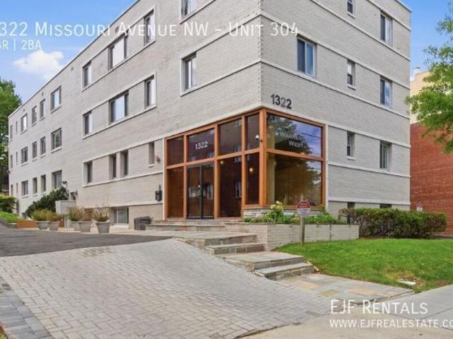 2 Br, 2 bath, Condo 1322 Missouri Avenue NW