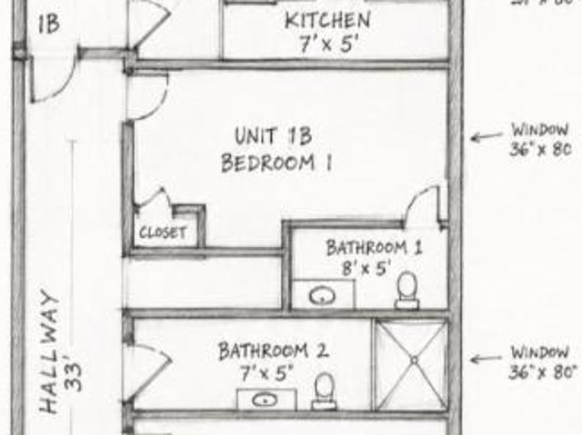 2 Br, 2 bath, Condo 1702 Eutaw Pl