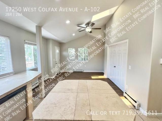 2 Br, 2 bath, Condo 17250 West Colfax Avenue