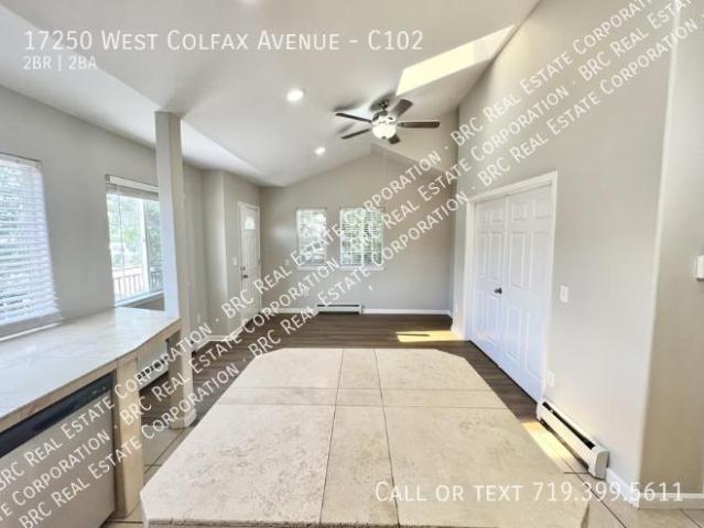 2 Br, 2 bath, Condo 17250 West Colfax Avenue