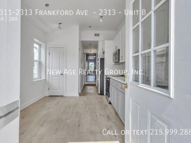 2 Br, 2 bath, Condo 2311 Frankford Ave