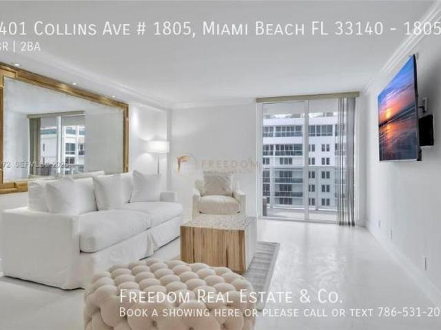 2 Br, 2 bath, Condo 2401 Collins Ave