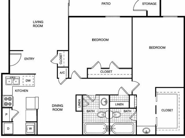 2 Br, 2 bath, Condo 2702 W Bay Area Blvd