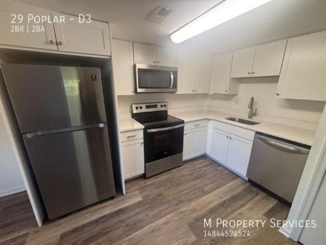2 Br, 2 bath, Condo 29 Poplar