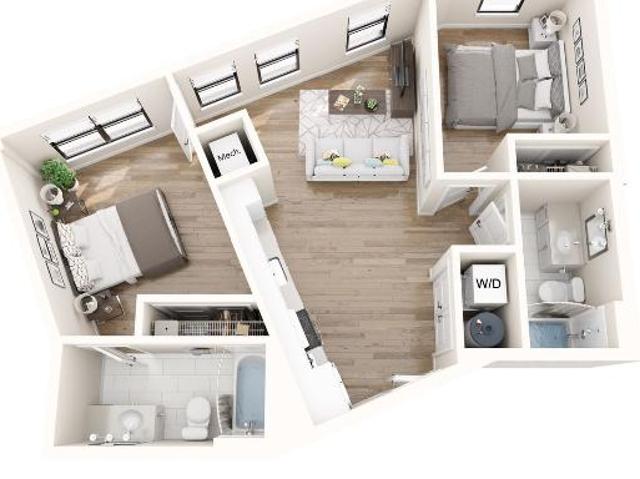 2 Br, 2 bath, Condo 3000 Duval St