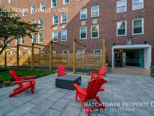 2 Br, 2 bath, Condo 3300 Henry Avenue