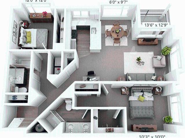2 Br, 2 bath, Condo 37 103rd Avenue NE