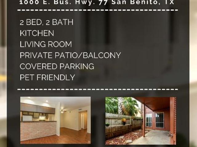 2 Br, 2 bath, Apartment 1000 East Business Hwy