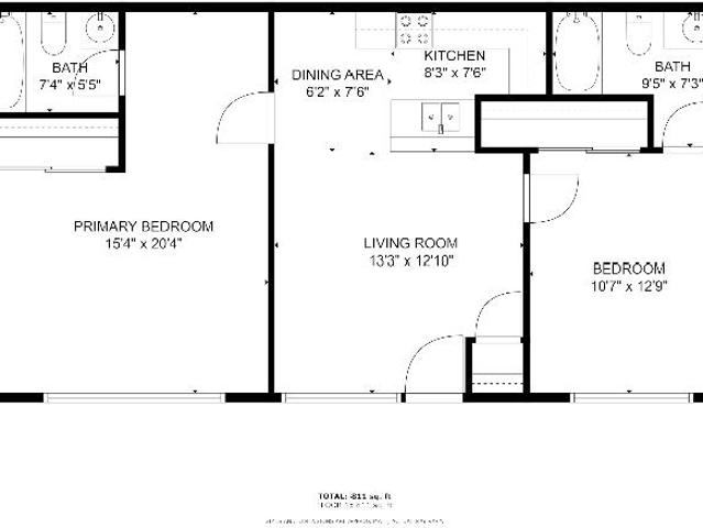 2 Br, 2 bath, Other 12226 Osborne Place
