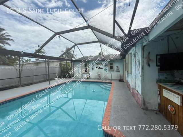 2 Br, 2 bath, Single Family 1708 S Saint Lucie Court