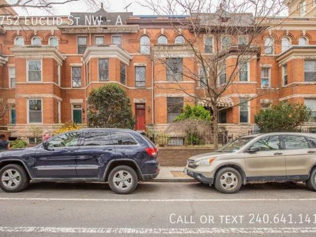 2 Br, 2 bath, Single Family 1752 Euclid St NW