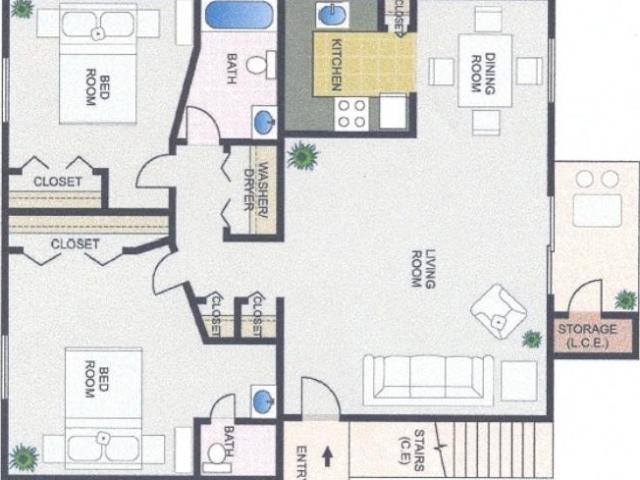 2 Br, 2 bath, Single Family 1915 South 26th Street