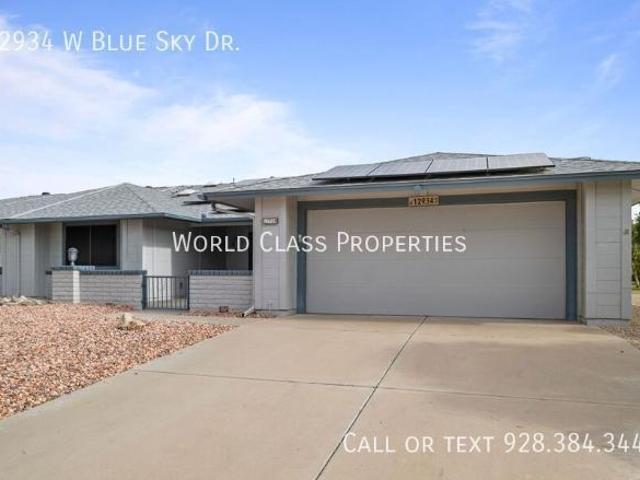 2 Br, 2 bath, Single Family 12934 W Blue Sky Dr