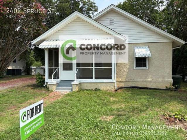 2 Br, 2 bath, Single Family 2402 Spruce St