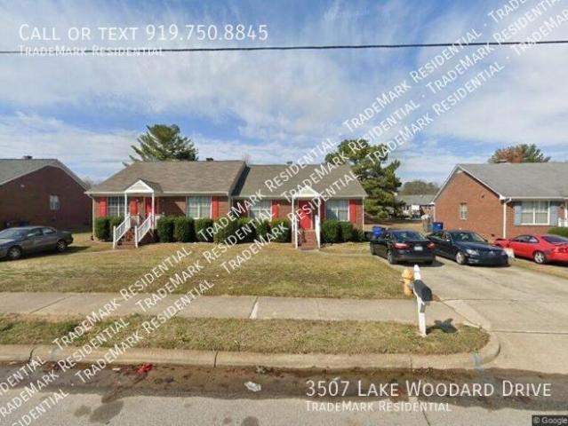2 Br, 2 bath, Single Family 3507 Lake Woodard Dr