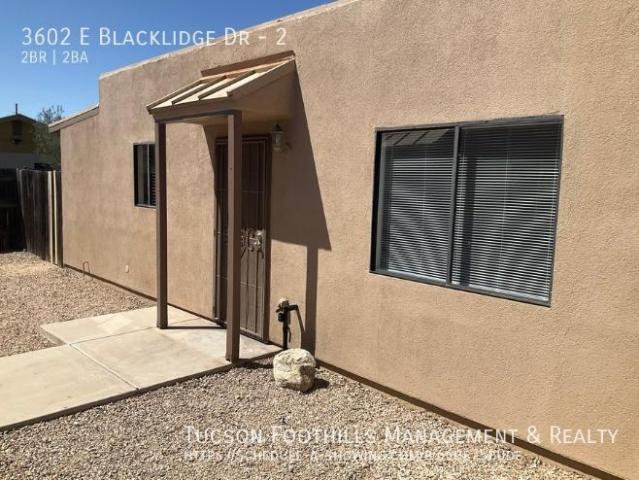 2 Br, 2 bath, Single Family 3602 E Blacklidge Dr