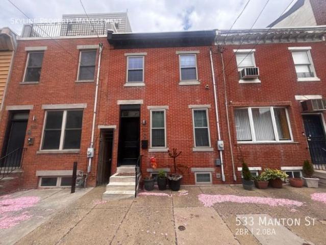 2 Br, 2 bath, Single Family 533 Manton St