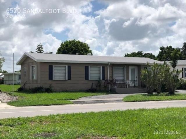 2 Br, 2 bath, Single Family 6520 Sandalfoot Blvd