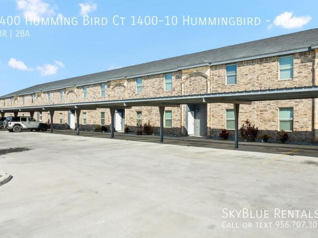 2 BR, 2 BA Apartment 1400 Humming Bird Ct 1400 10 Hummingbird, Pharr, TX 78577