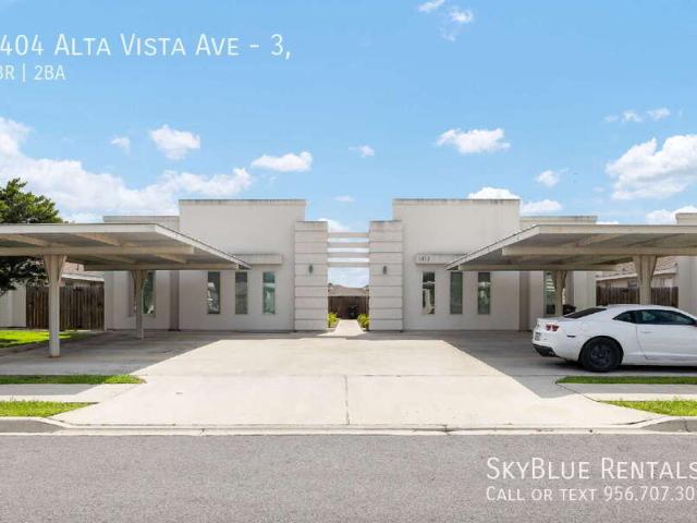 2 BR, 2 BA Apartment 1404 Alta Vista Ave, Weslaco, TX 78596