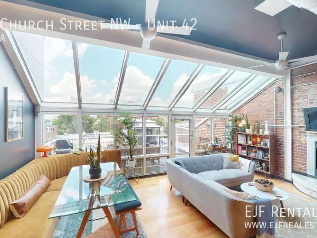2 BR, 2 BA Apartment 1445 Church Street NW, Washington, DC 20005