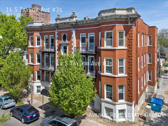 2 BR, 2 BA Apartment 14 S Taylor Ave #3s, Saint Louis, MO 63108