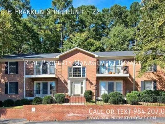 2 BR, 2 BA Apartment 1515 E. Franklin Street Unit, Chapel Hill, NC 27514