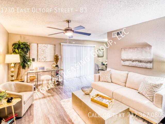 2 BR, 2 BA Apartment 1730 East Oltorf Street, Austin, TX 78741