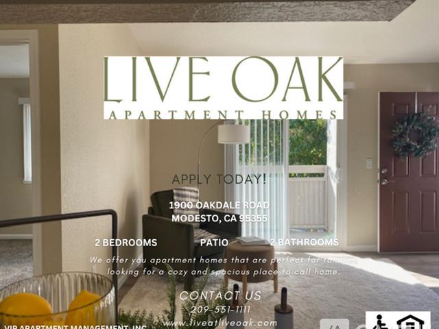 2 BR, 2 BA Apartment 1900 Oakdale Road, Unit 029, Modesto, CA 95355