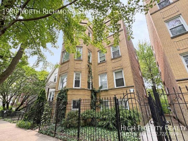 2 BR, 2 BA Apartment 1930 North Richmond Street 3, Chicago, IL 60647
