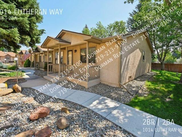 2 BR, 2 BA Apartment 1014 LUTHERAN WAY, COLORADO SPRINGS, CO 80915
