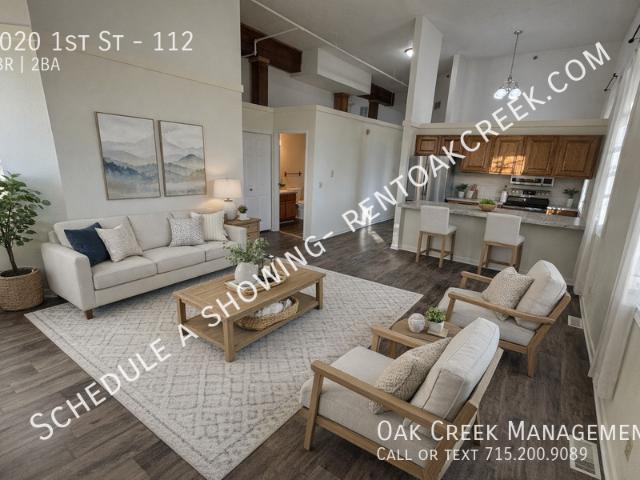 2 BR, 2 BA Apartment 1020 1st St, Stevens Point, WI 54481