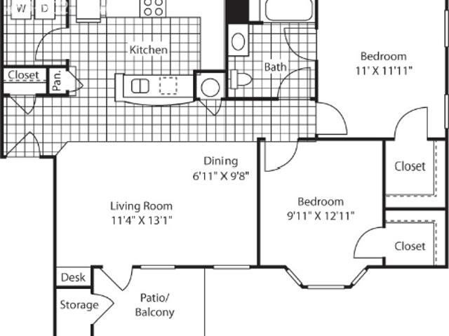 2 BR, 2 BA Apartment 10801 Old Manchaca Rd, Austin, TX 78748