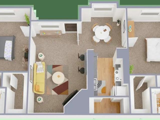 2 BR, 2 BA Apartment 1100 Graham Drive, Tomball, TX 77375