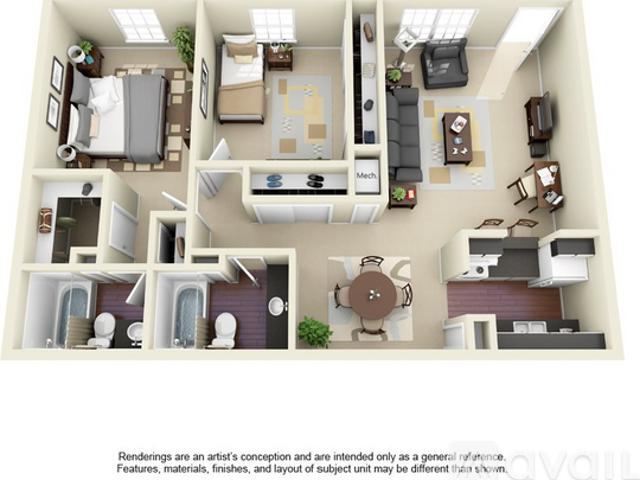 2 BR, 2 BA Apartment 11601 Katy Freeway, Unit 213, Houston, TX 77079