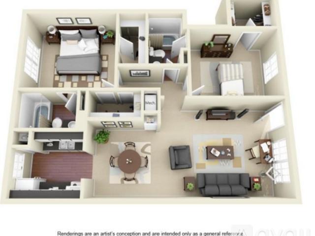 2 BR, 2 BA Apartment 11601 Katy Freeway, Unit 611, Houston, TX 77079