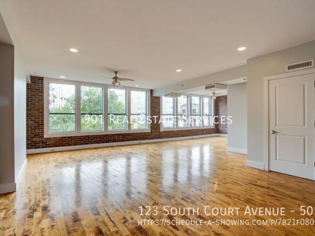 2 BR, 2 BA Apartment 123 South Court Avenue, Memphis, TN 38103