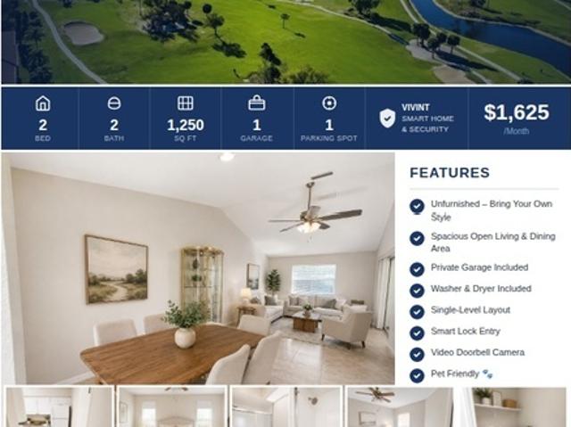 2 BR, 2 BA Apartment 1203 Saxony Circle, Unit B, Punta Gorda, FL 33983