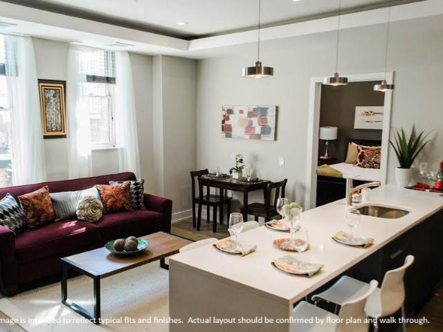 2 BR, 2 BA Apartment 1222 Locust St, 401, Philadelphia, PA 19107