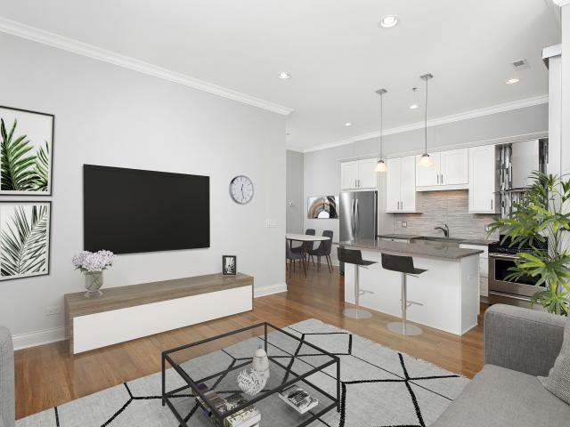 2 BR, 2 BA Apartment 1241 1245 West Jackson Boulevard Unit 2 0303, Chicago, IL 60607