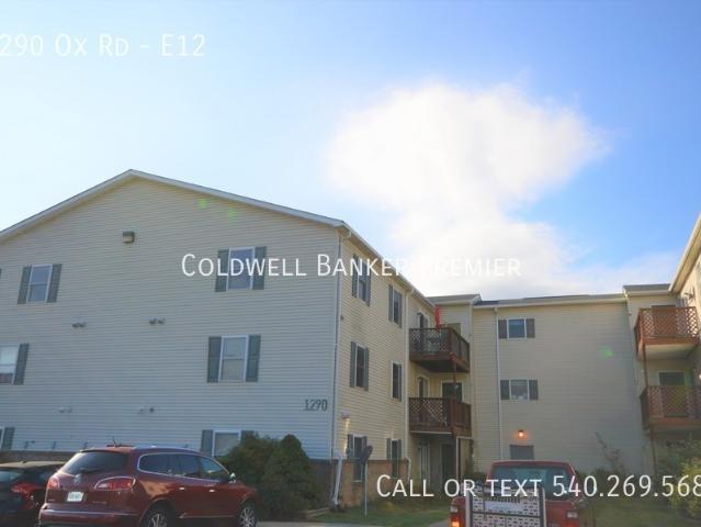 2 BR, 2 BA Apartment 1290 Ox Rd, Woodstock, VA 22664