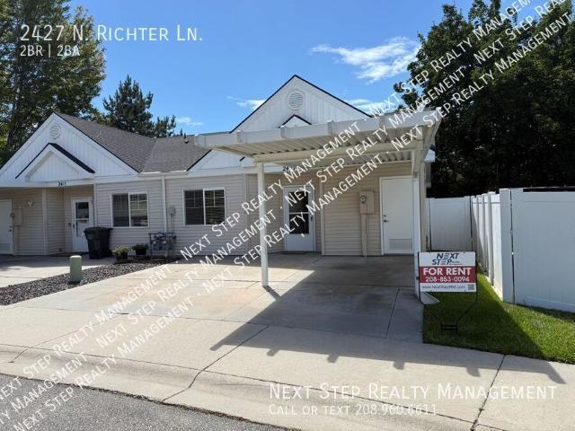 2 BR, 2 BA Apartment 2427 N. Richter Ln Meridian, ID 83646