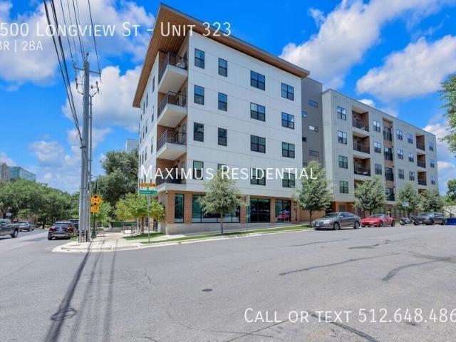 2 BR, 2 BA Apartment 2500 Longview St, Austin, TX 78705