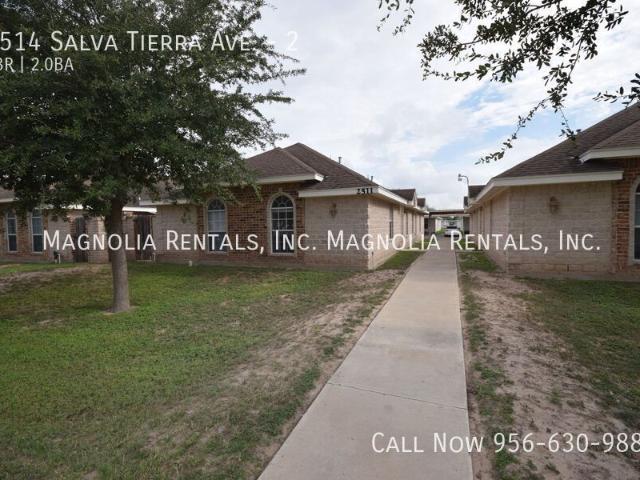 2 BR, 2 BA Apartment 2514 Salva Tierra Ave Edinburg, TX 78541
