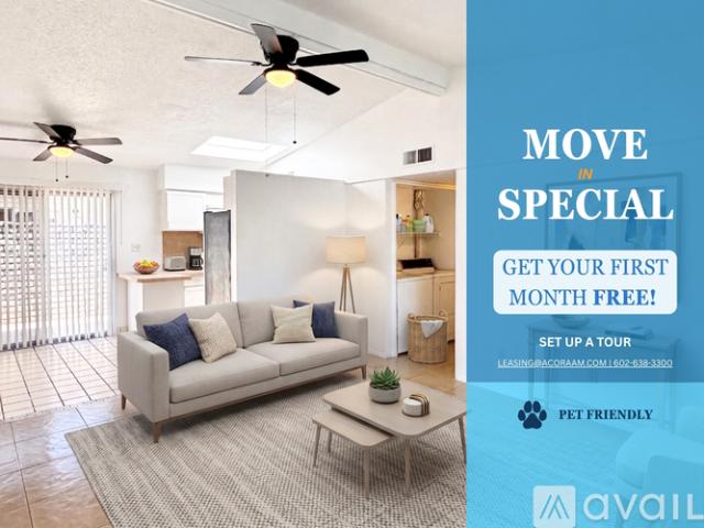 2 BR, 2 BA Apartment 2636 N 46th St, Unit 7, Phoenix, AZ 85008