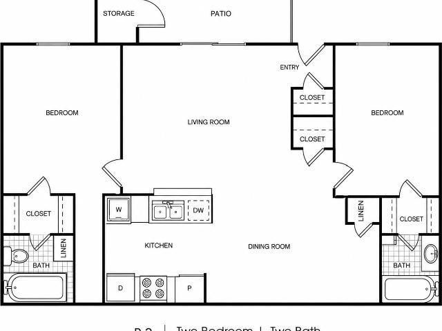 2 BR, 2 BA Apartment 2702 W Bay Area Blvd., Webster, TX 77598