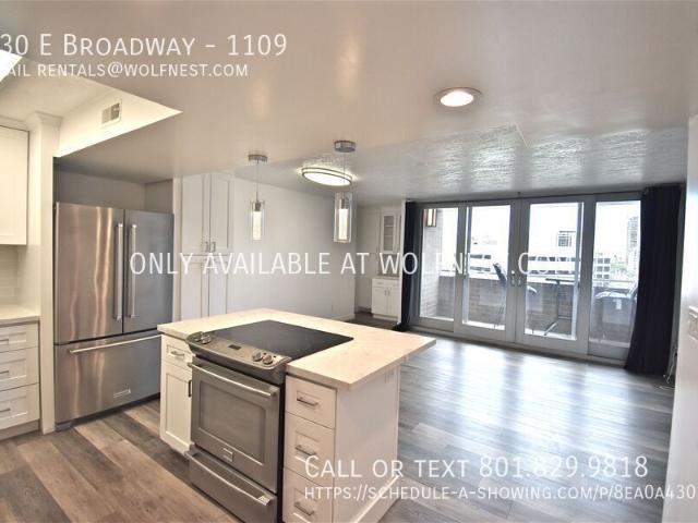 2 BR, 2 BA Apartment 230 E Broadway, Salt Lake City, UT 84111